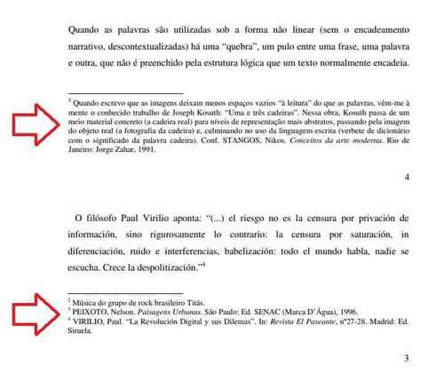 Notas de rodapé nas normas ABNT: formatação no Word e Google Docs